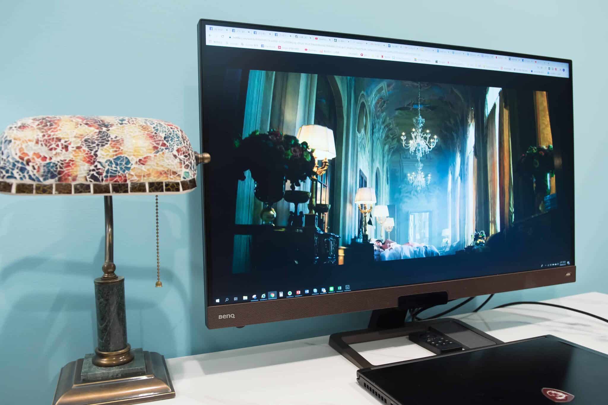 電競電影多功能新寵，BenQ 高質感4K HDRi螢幕 - EW3280U開箱 - TechTeller (科技說)